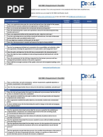 GXP Compliance Checklist | PDF | Calibration | Information Security