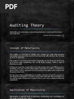 ISA 320: Materiality in Audits | PDF | Audit | Business Economics