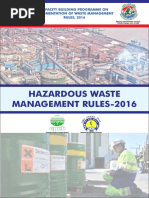 Hazardous Waste Management Rules 2016 | PDF | Waste | Waste Management