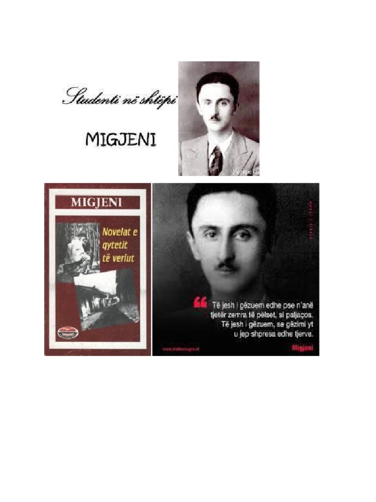 Migjeni | PDF