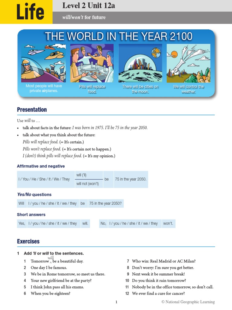 The World in The Year 2100: Presentation | PDF