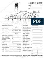 Legend Car Setup "B" Specifications | PDF | Car | Manufactured Goods