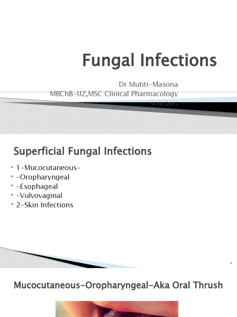 Fungal Infections-Part 2 Pharmacotherapy | PDF | Candidiasis | Epidemiology