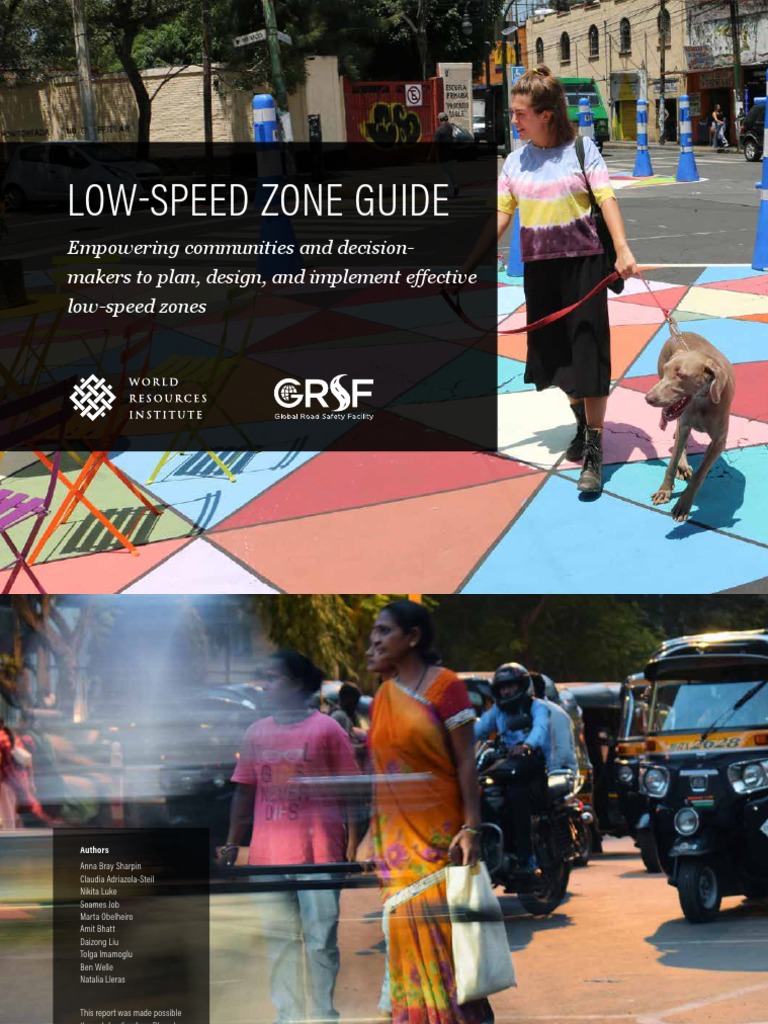 WRI LowSpeedZone Web | PDF | Road Traffic Safety | Speed Limit