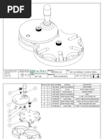 Knuckle Joint Assembly Drawing | PDF | Mechanical Engineering