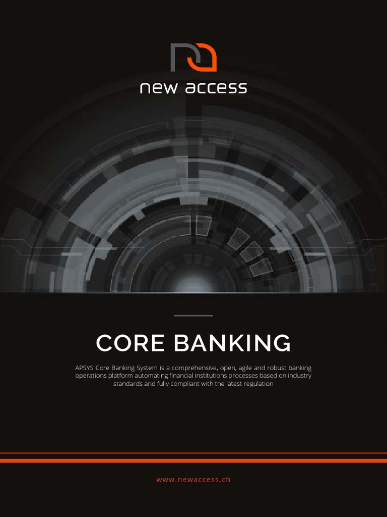 Core Banking: WWW - Newaccess.ch | PDF | Clearing (Finance) | Banks