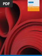 Linatex Data Sheet | PDF | Natural Rubber | Chemical Substances