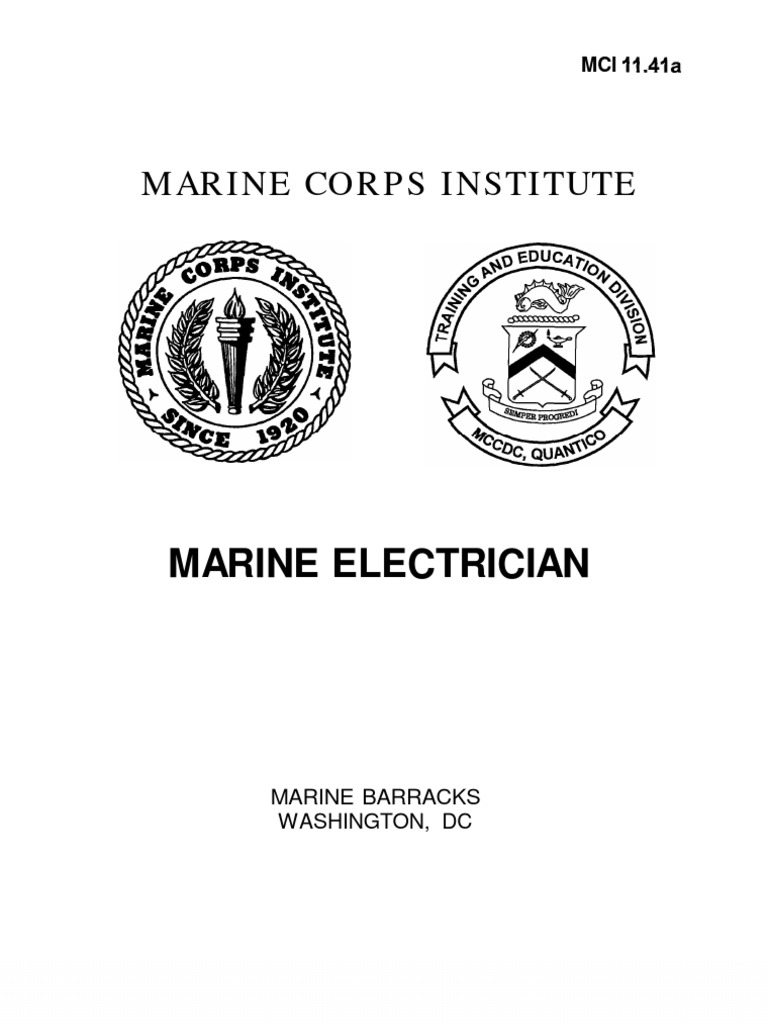 1141A - Marine Electrician | PDF | Series And Parallel Circuits ...