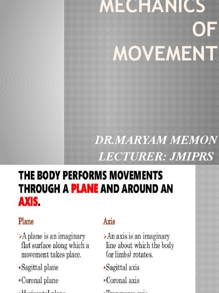 Mechanics of Movement | PDF | Lever | Machines