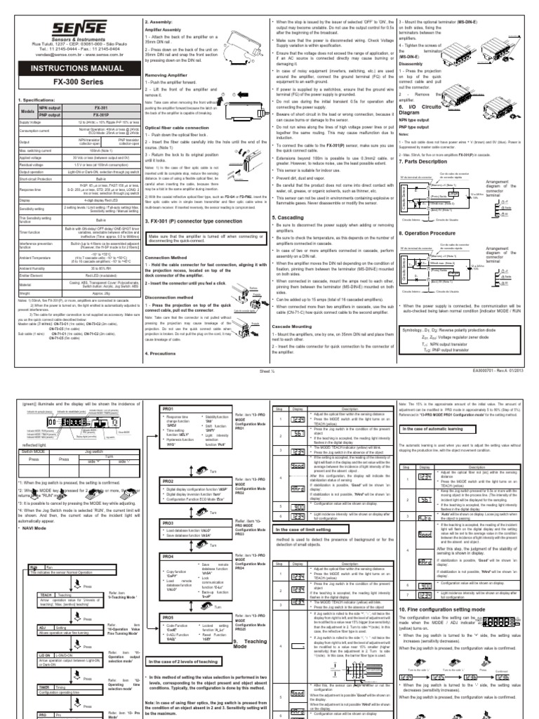 Navi FX-300 Panasonic | PDF | Bipolar Junction Transistor | Electrical ...