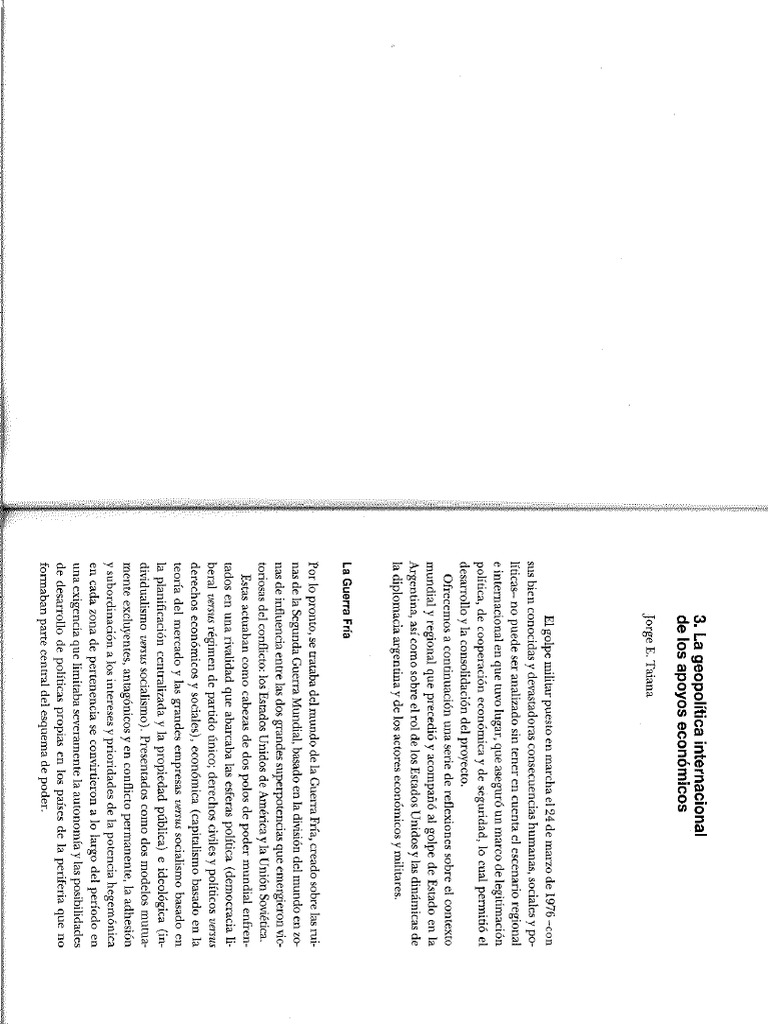 Verbitsky Cuentas Pendientes Cap.3 Taiana | PDF