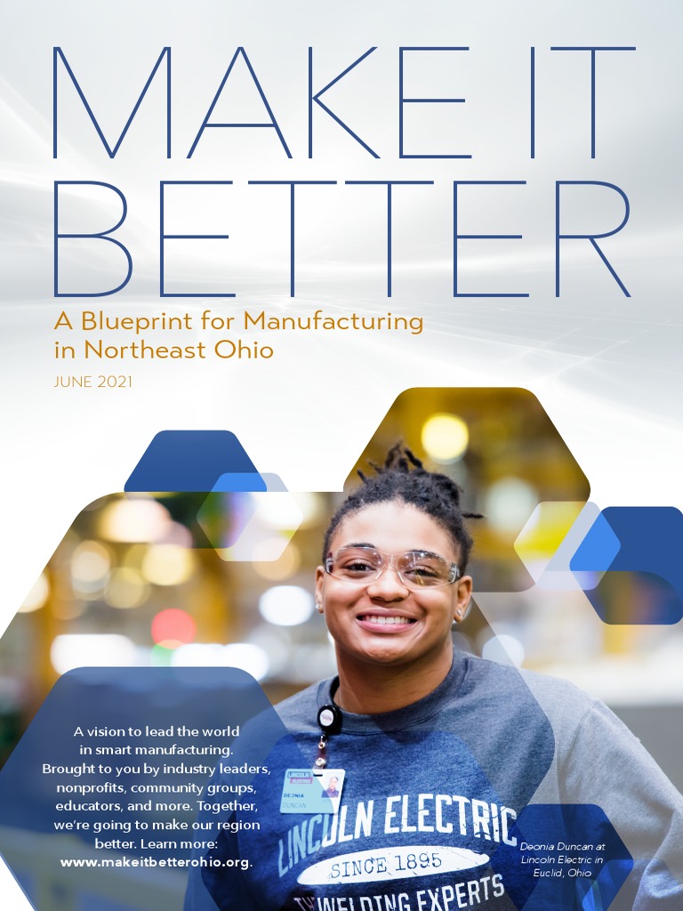 NE Ohio Manufacturing Blueprint | PDF | Rust Belt | Innovation