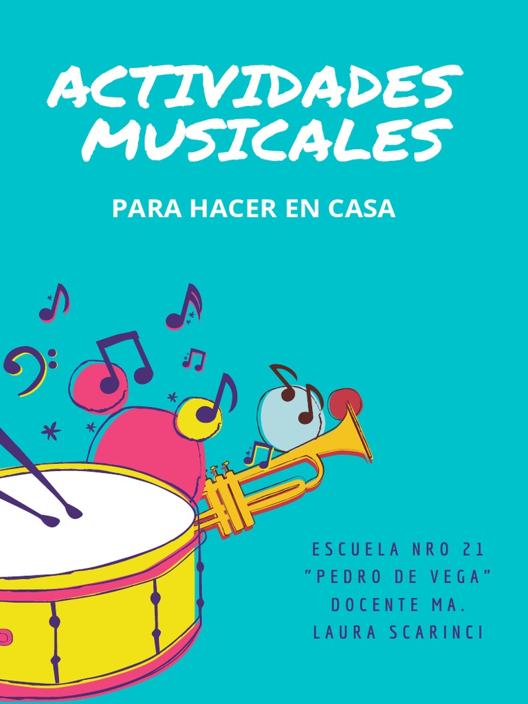 Actividades Musicales para La Casa | PDF | Acústica | Sonido