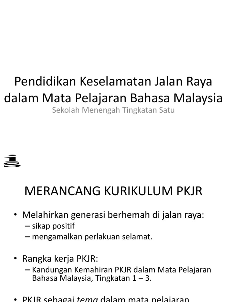 PKJR dalam Bahasa Malaysia Sekolah Menengah | PDF