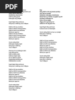 Gloc-9 - Upuan Lyrics | PDF