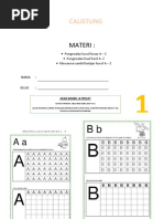 Modul Ajar Calistung | PDF | Seni & Disiplin Bahasa