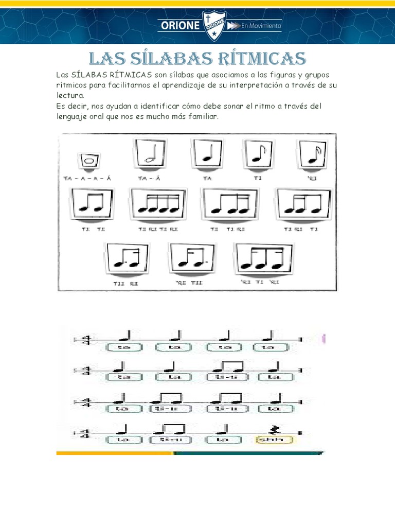 SILABAS-RITMICAS R | PDF