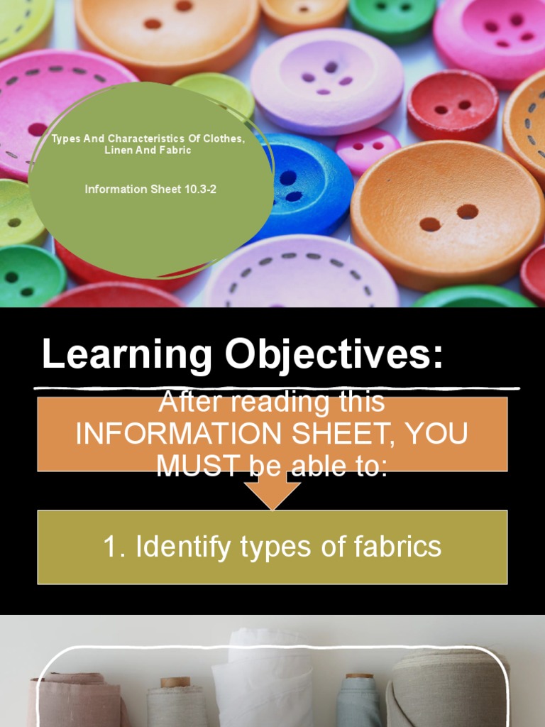 Types and Characteristics of Linen Fabric | PDF