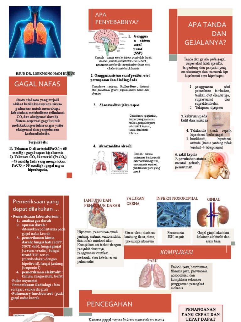 Leaflet Gagal Napas | PDF