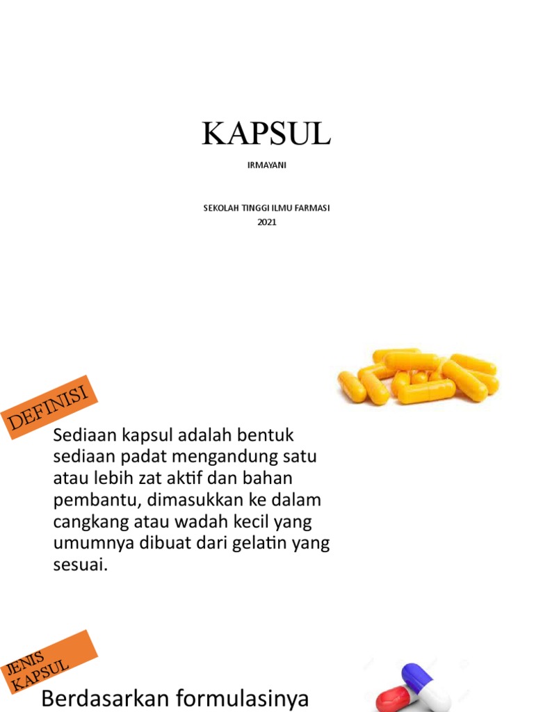 Solida Kapsul | PDF