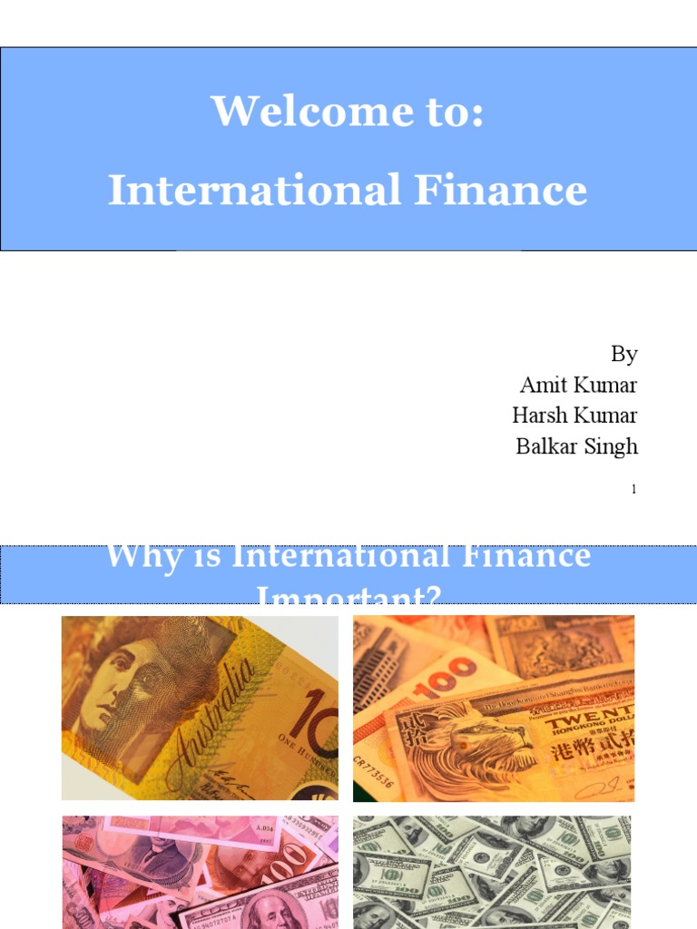 Understanding International Finance: A Guide to the Global Monetary ...