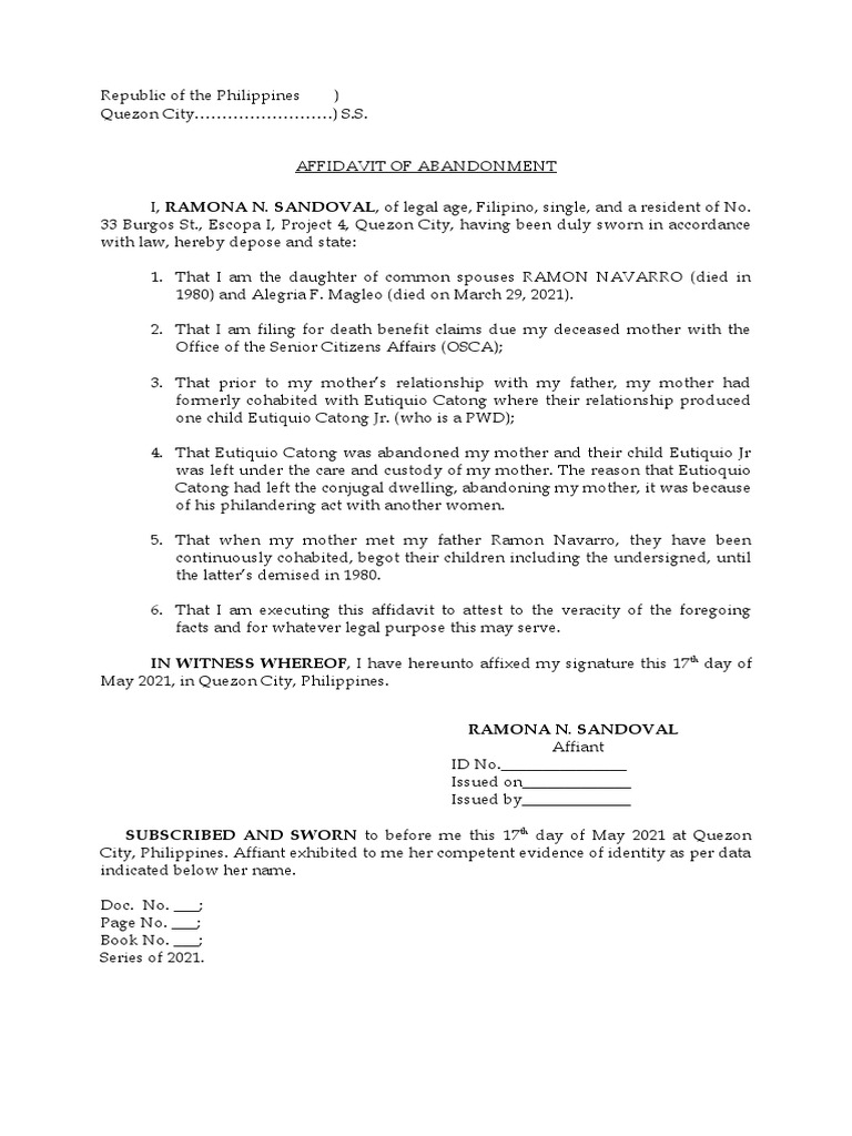 IN WITNESS WHEREOF, I Have Hereunto Affixed My Signature This 17 | PDF