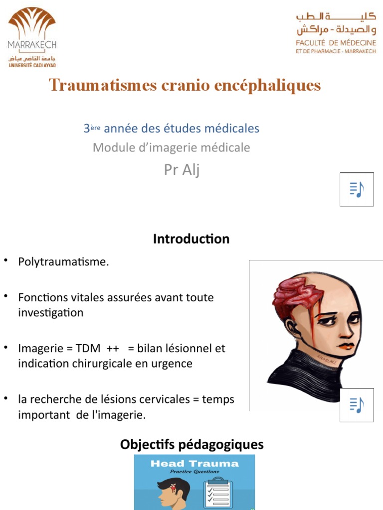 Traumatismes Craniens 2020 | PDF | Traumatisme crânien | Médecine clinique