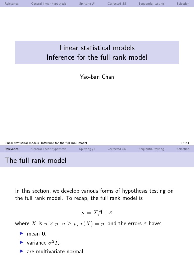 Ch05 Handout | PDF | Errors And Residuals | Analysis Of Variance