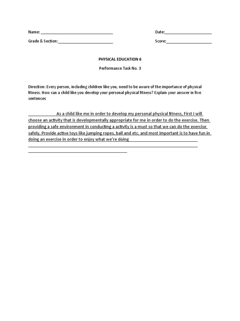 Performance Task No. 3 | PDF