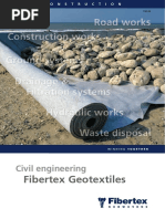 Technical Data Sheets of BIDIM GEOTEXTILES | PDF | Nonwoven Fabric | Secondary Sector Of The Economy