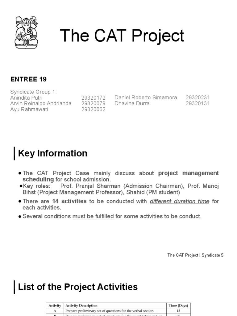 (Case) Cat | PDF | Applied Mathematics | Teaching Mathematics