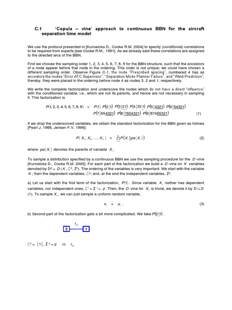 Cópula Vine Approach Pdf Correlation And Dependence Random Variable