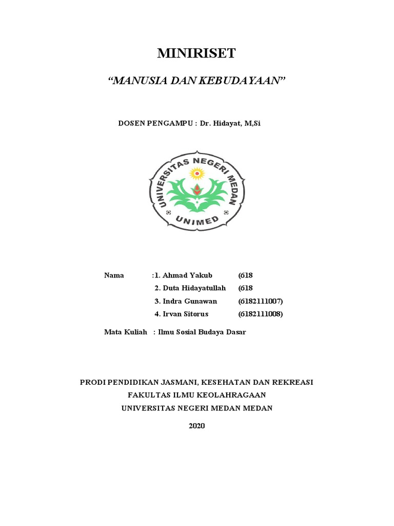 Mini Riset ISBD | PDF | Ilmu Sosial