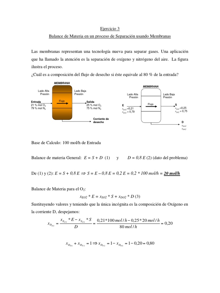 Tema 2 Ejercicio 3 Resuelto | PDF | Gases | Química