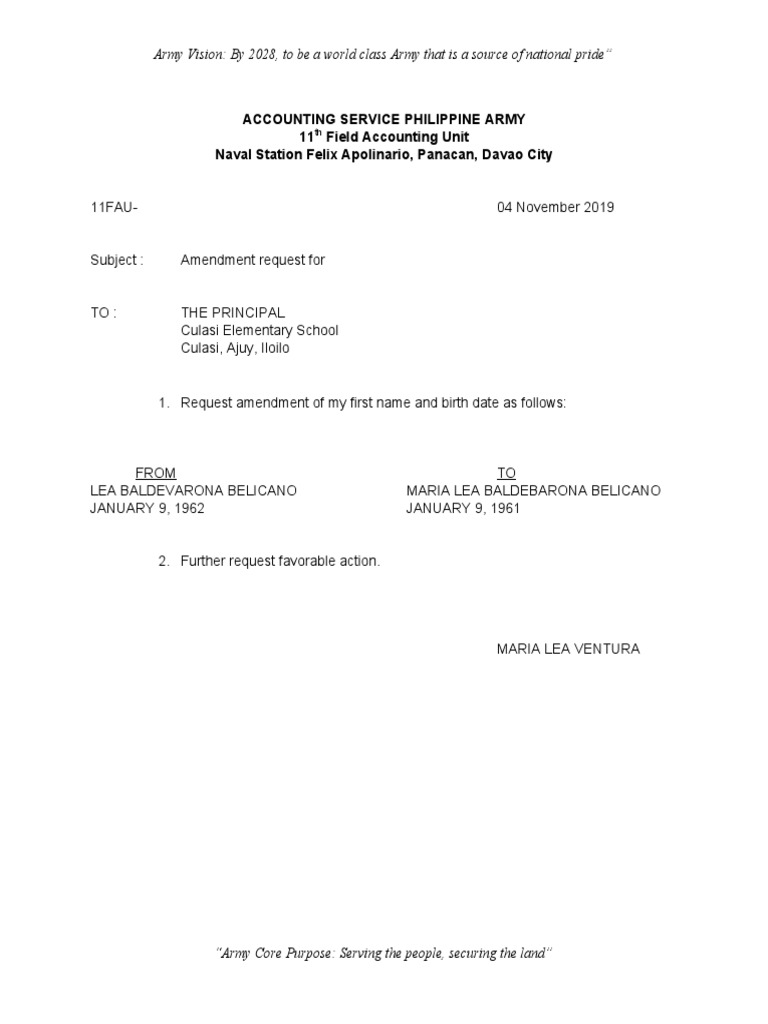 Accounting Service Philippine Army | PDF