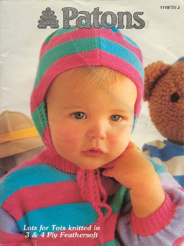 Patons 1119 Lots For Tots | PDF