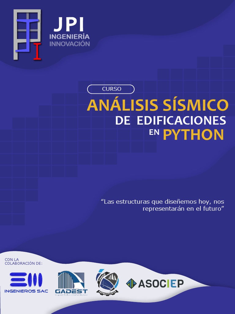 Analisis Sismico en Python | PDF | Python (lenguaje de programación) | Matriz (Matemáticas)