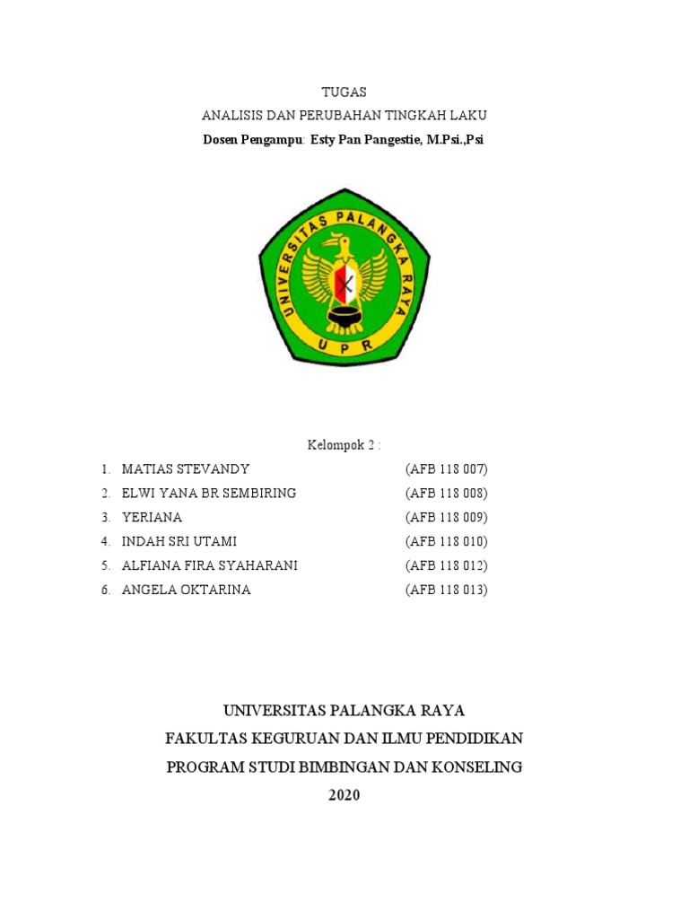 Analisis Tingkah Laku Normal dan Abnormal | PDF | Pengembangan Diri