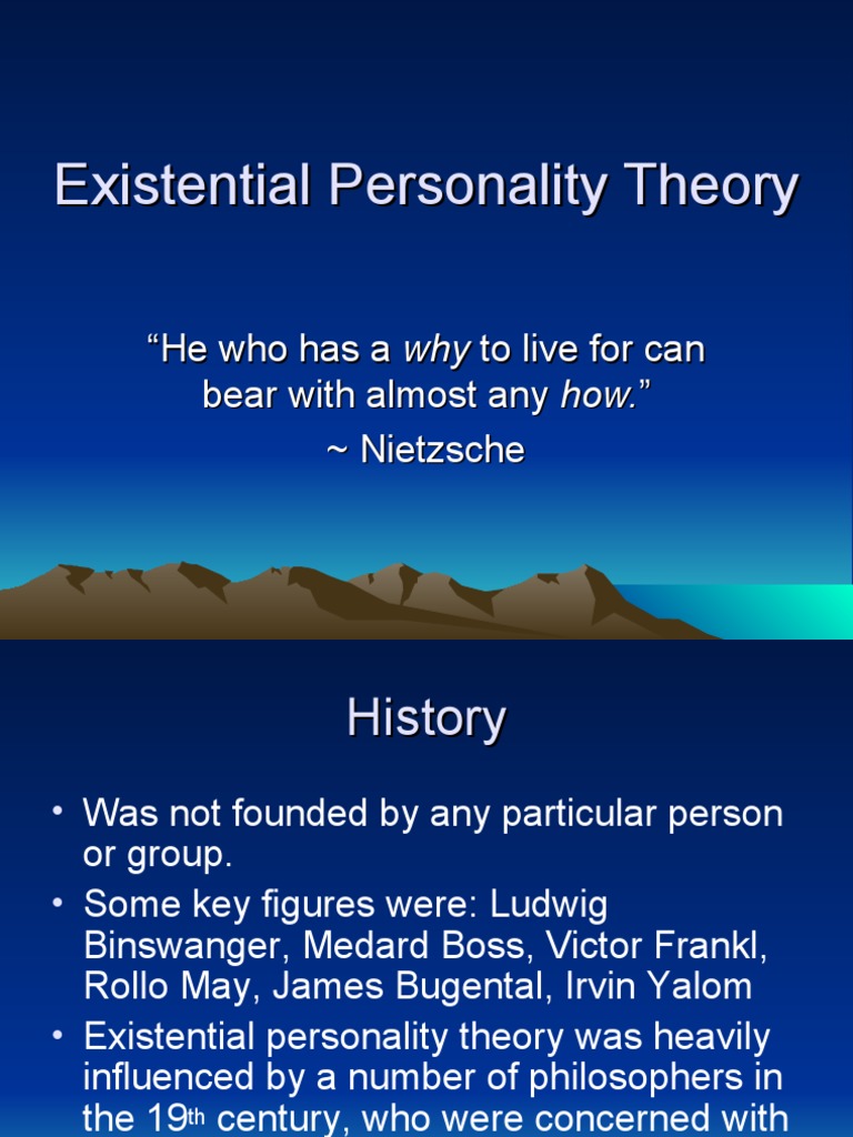 Existential Therapy | PDF | Psychotherapy | Existentialism