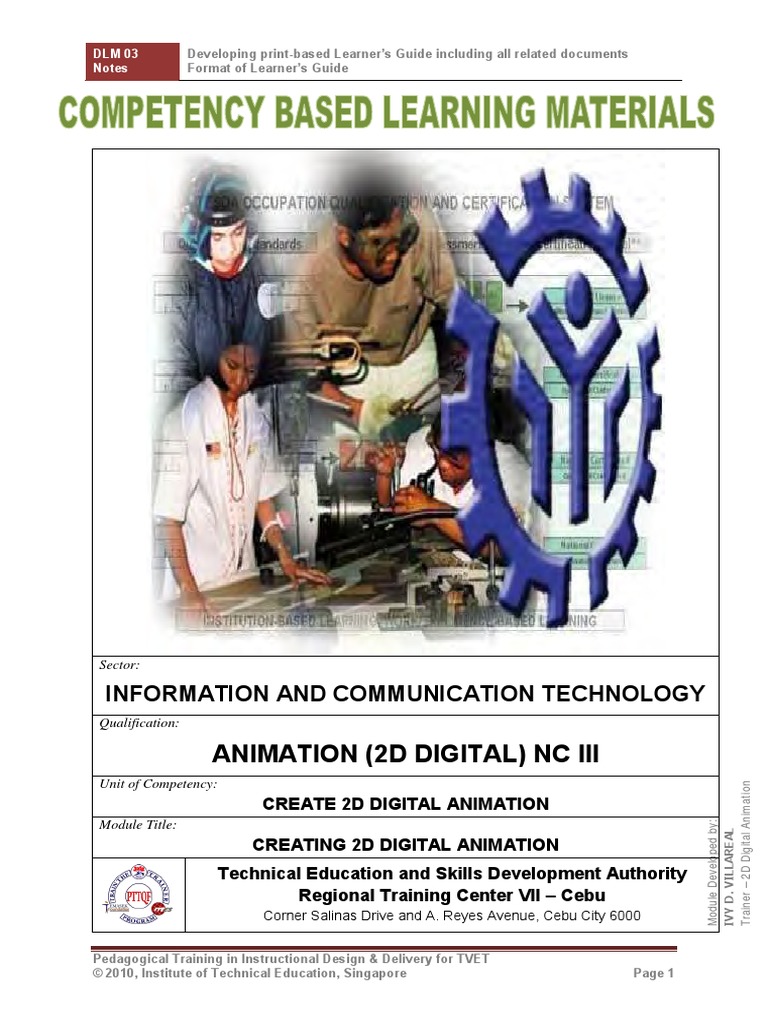 Creating 2d Digital Animation Pdf 2 D Computer Graphics Computer File