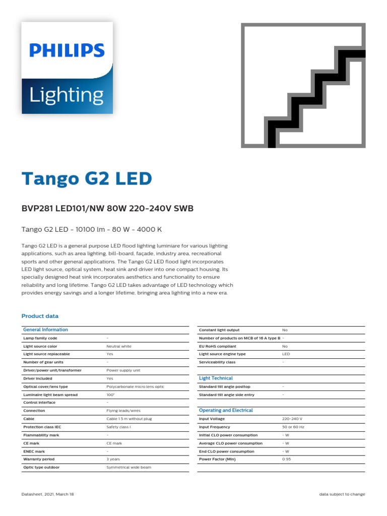 Lighting Lighting: Tango G2 LED | PDF | Lighting | Optics