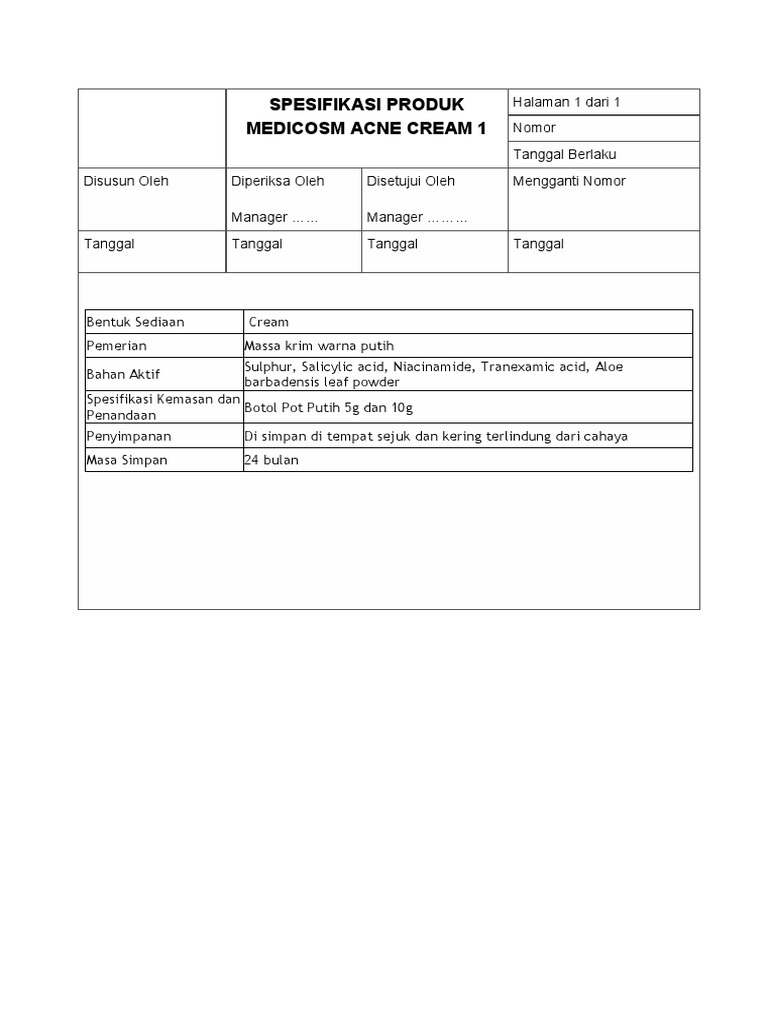 POB Sample Pertinggal | PDF