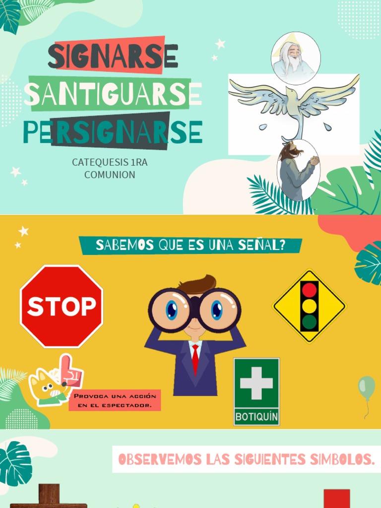 Signarse Santiguarse y Persignarse, Tema | PDF
