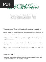 Jsa 06 Electrical Isolation | PDF | Personal Protective Equipment ...