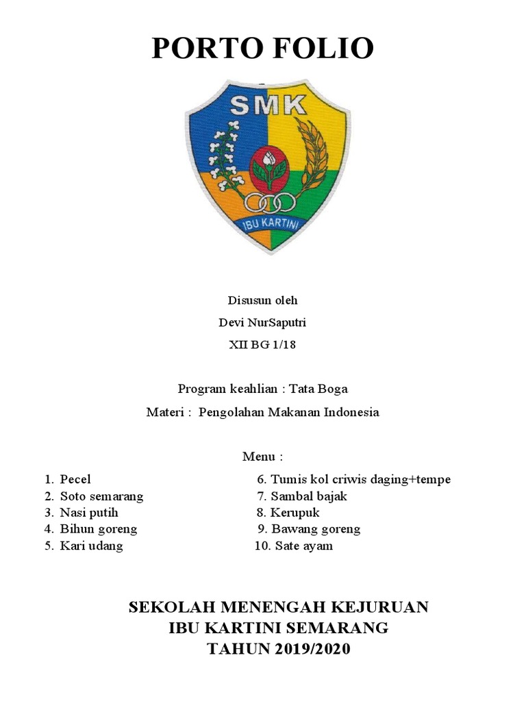 FORMAT - PORTOFOLIO LSP (UKK Akir) Devi | PDF