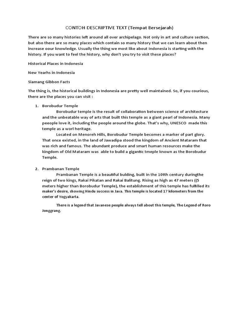 Contoh Descriptive Text | PDF | Java