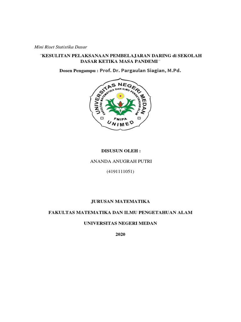 Mini Riset Statdas | PDF