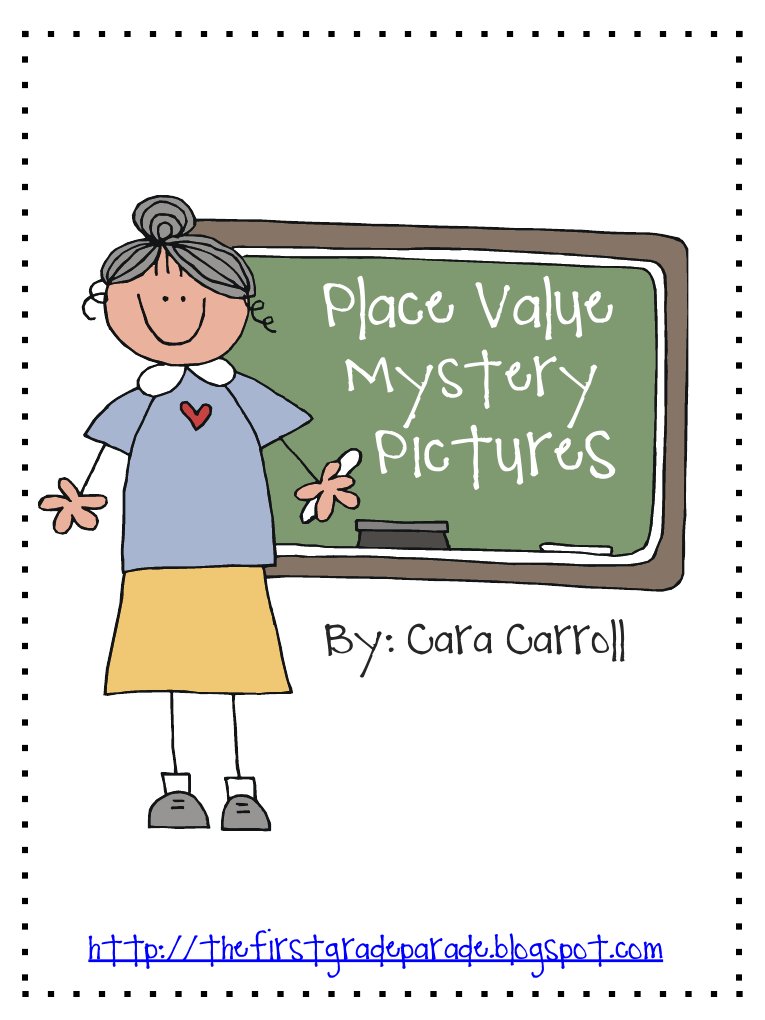 Place Value Mystery Pictures TPT Preview PDF | PDF