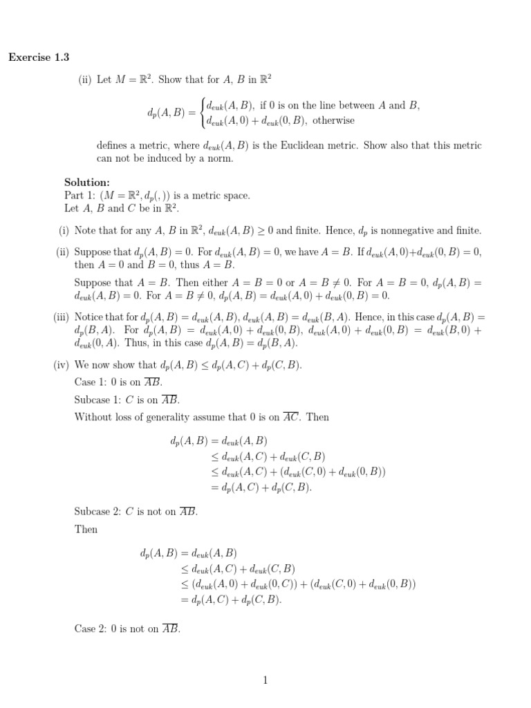 Functional Analysis | PDF | Metric Space | Norm (Mathematics)