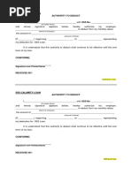 ATD Form | PDF | Payments | Personal Finance
